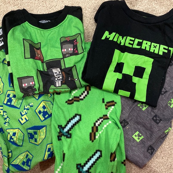 Minecraft | Pajamas | Minecraft Pajama Lot Bundle | Poshmark